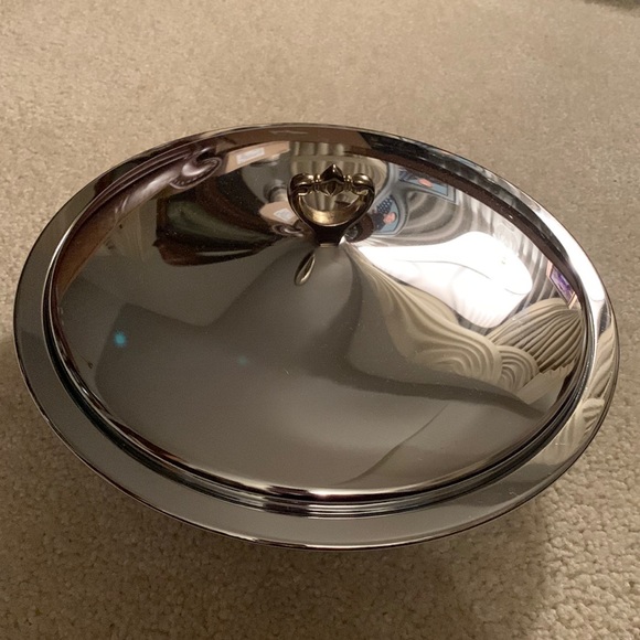 Kromex and Pyrex | Dining | Vintage Kromex Covered Serving Casserole ...